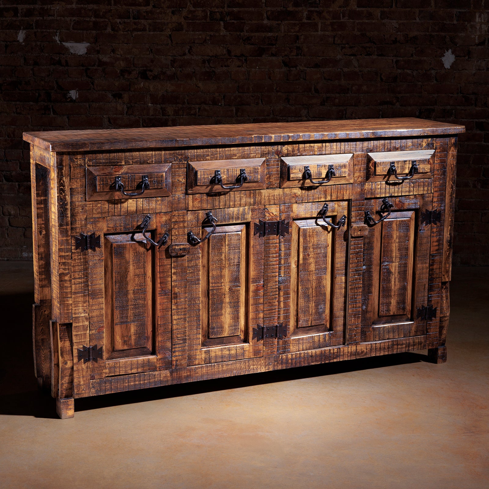 Rustic Denver Console | Upscale Rustic Furniture – Into The West