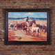 Western Oil Painting of Cowboy & Lasso | High-End Western Wall Art ...